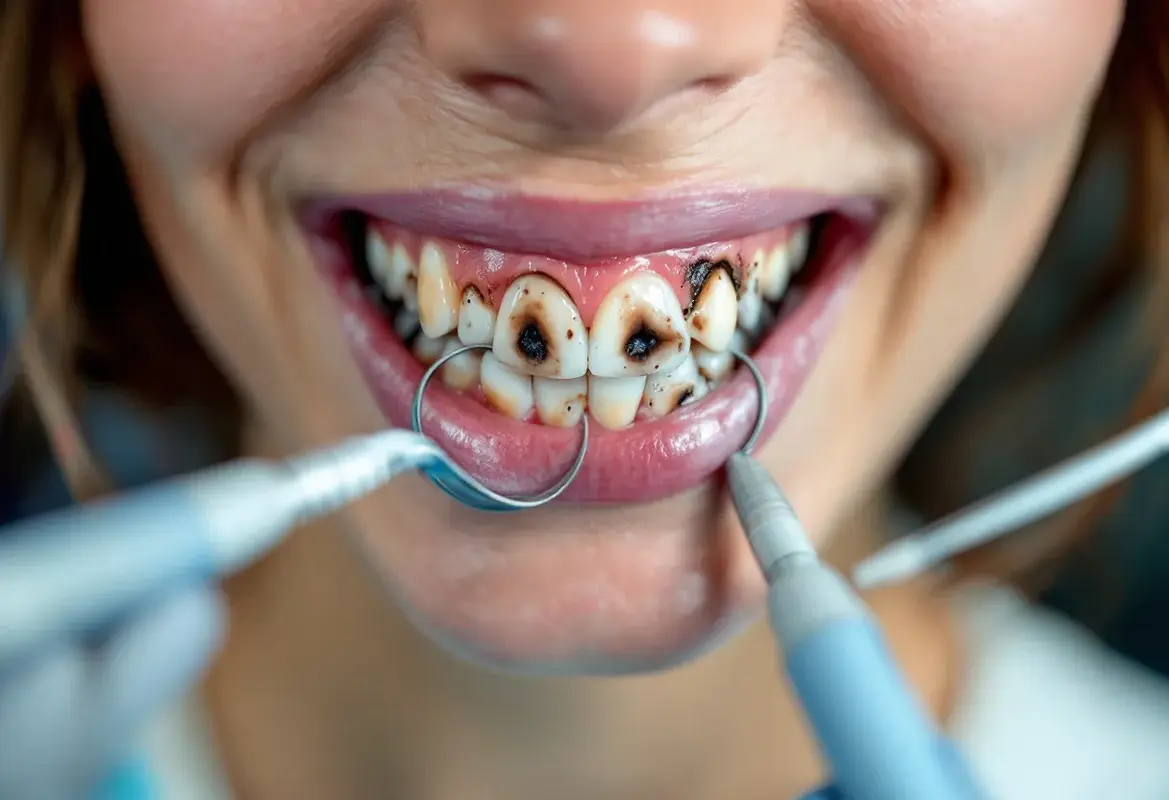 Dents pourries : causes, traitements et prévention