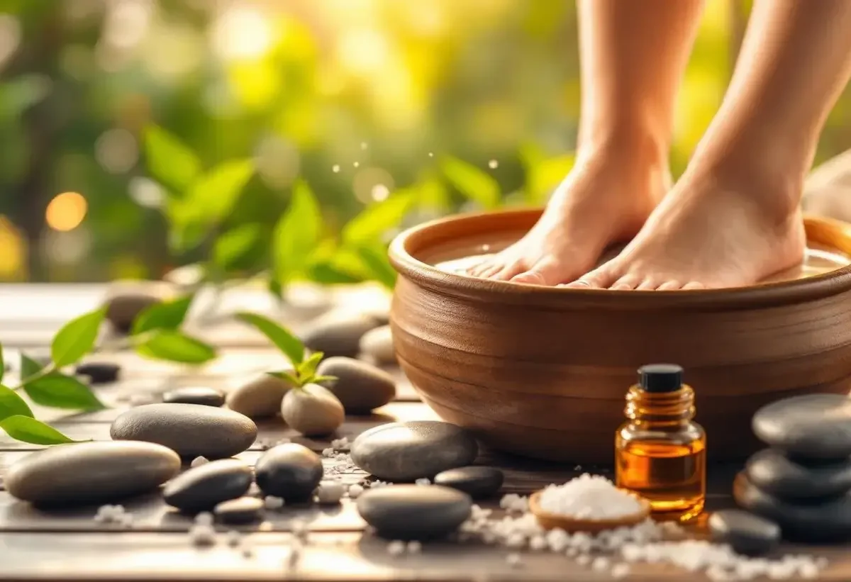 Huile Essentielle Bain De Pied Circulation Sanguine